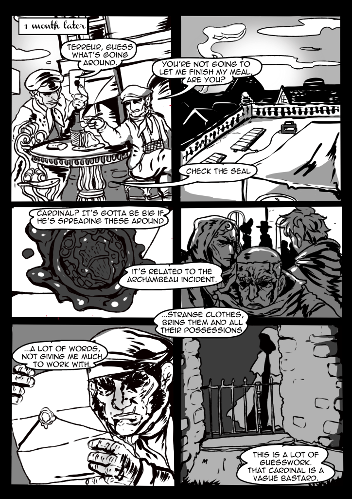 Wretched Webcomic – The Red Room